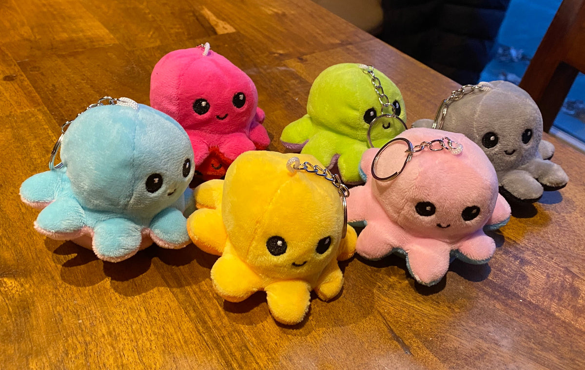 Flipping Octopus Keychain - 50 Count – ABC Vending Products