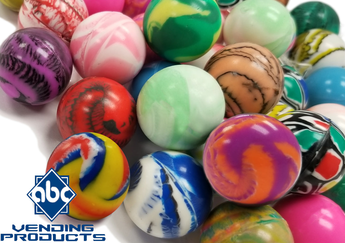 27MM ASSORTED SUPER BOUNCY BALLS - 250 COUNT – ABC Vending Products